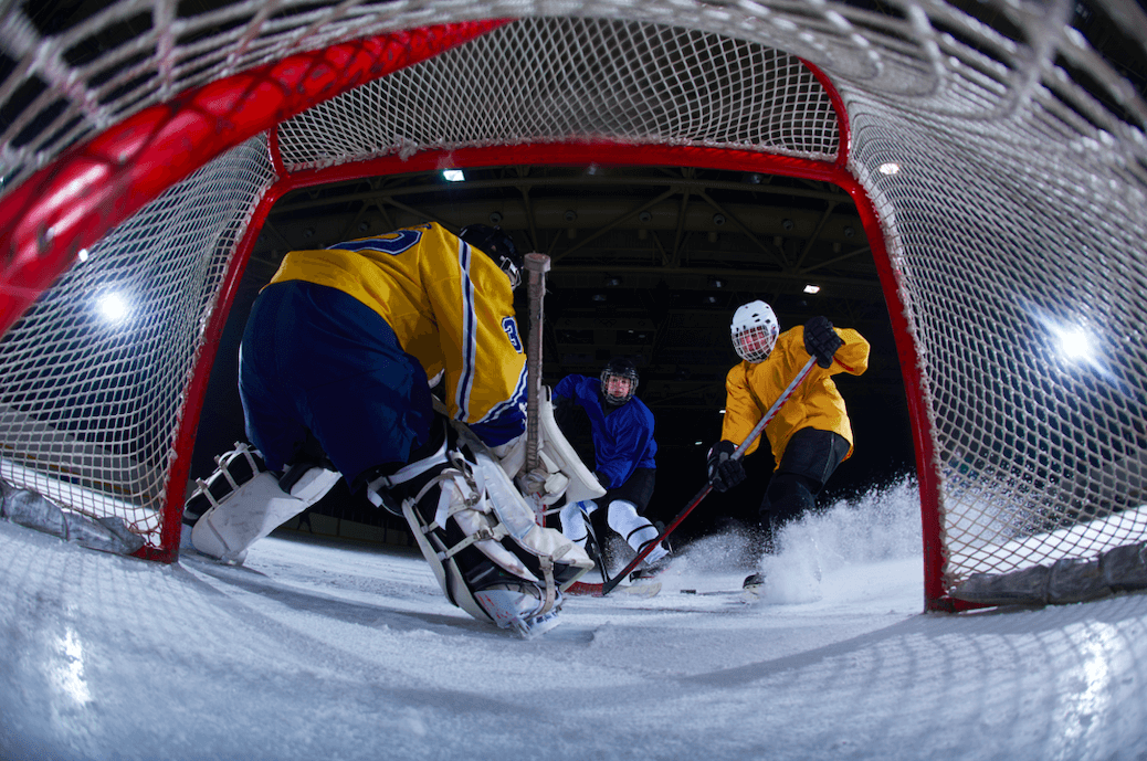 Hi- Power LED Lamp in Ice Hockey Area Project - Olympia Lighting, Inc.