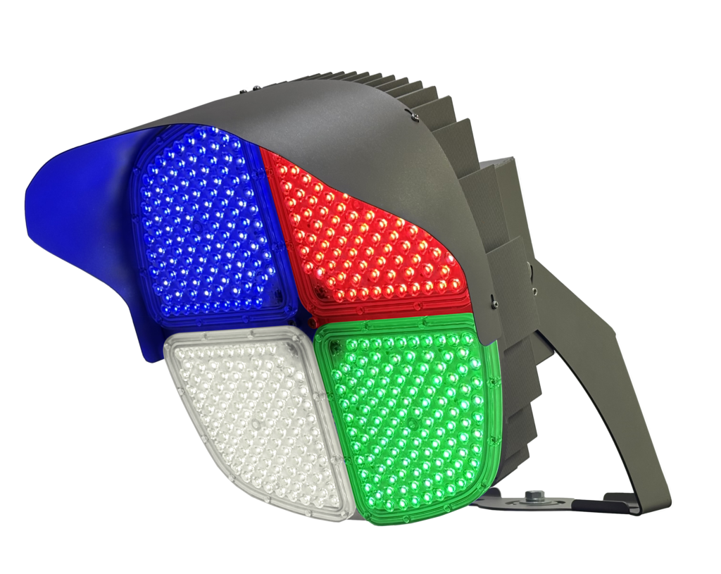 RGBW LED Sports Lighting | Color & Performance for Stadiums