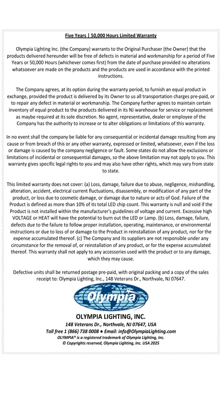 About Us | Olympia Lighting